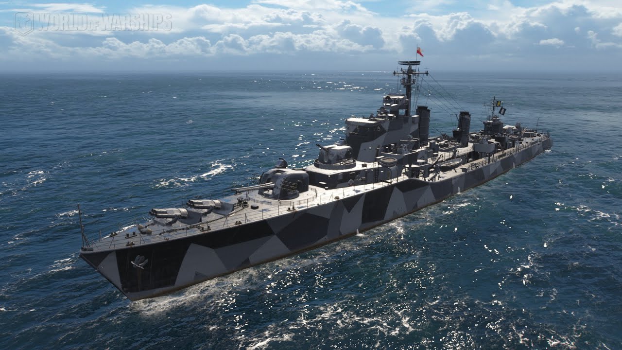 HALLAND Destroyer / WoWs / World of Warships #wows #worldofwarships # ...