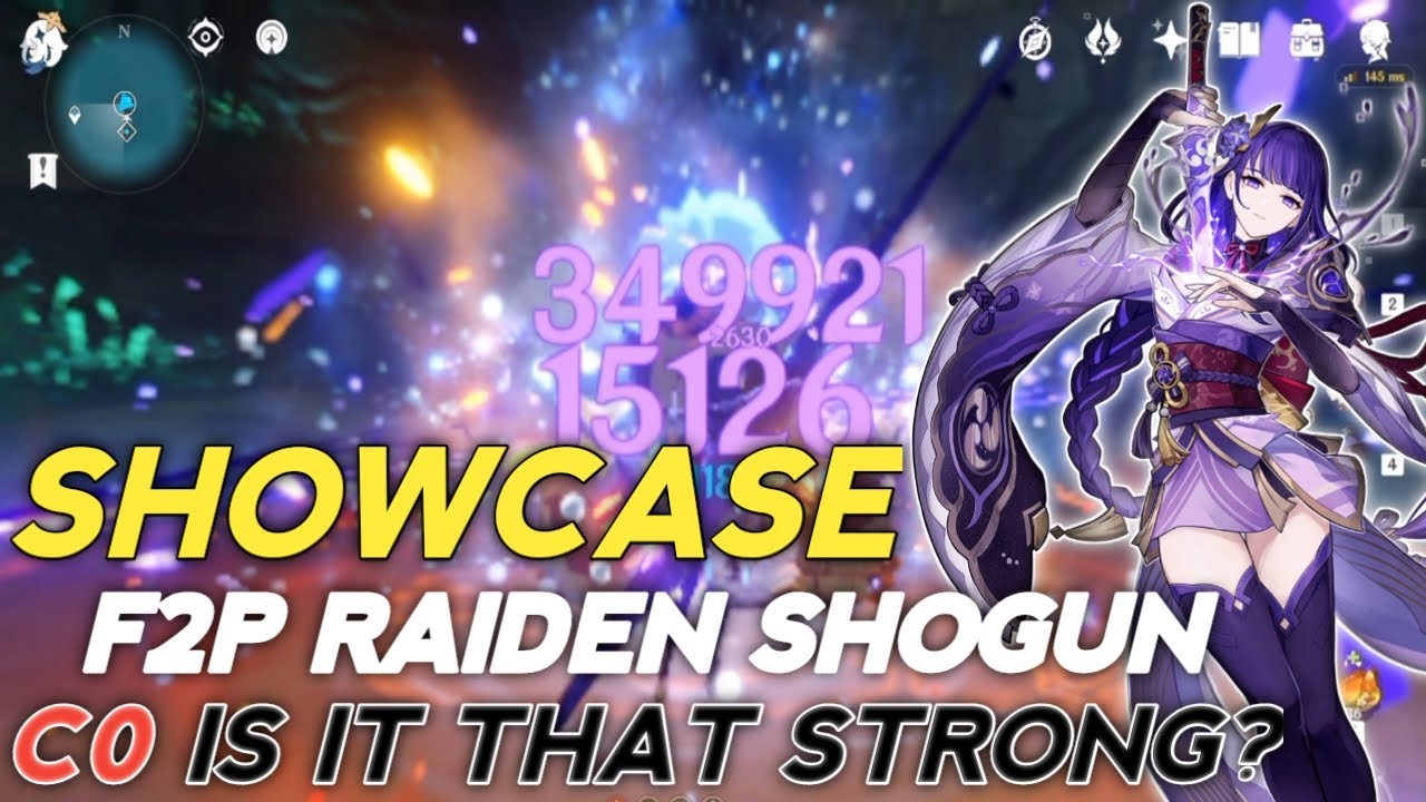 Showcase F2P C0 Raiden! Is Raiden Shogun Still Strong?! - Genshin ...