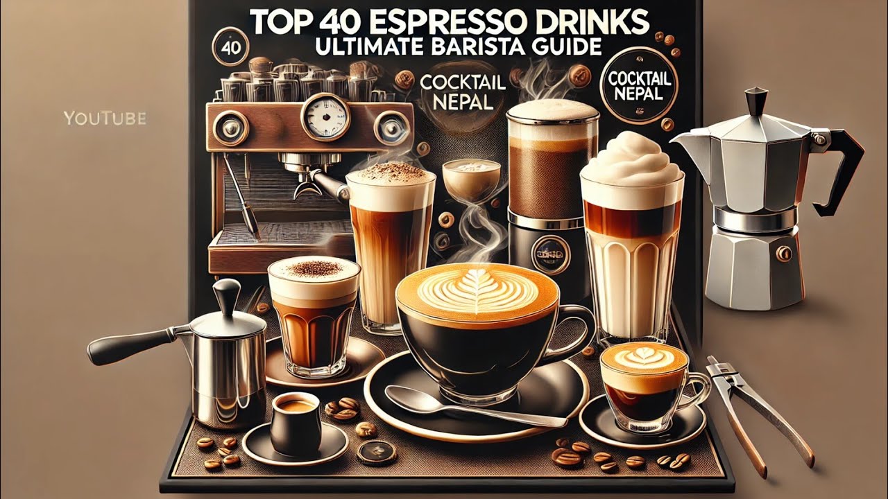 Top 40 Espresso Drinks: Ultimate Barista Guide Cocktail Nepal 🍸🚩# ...