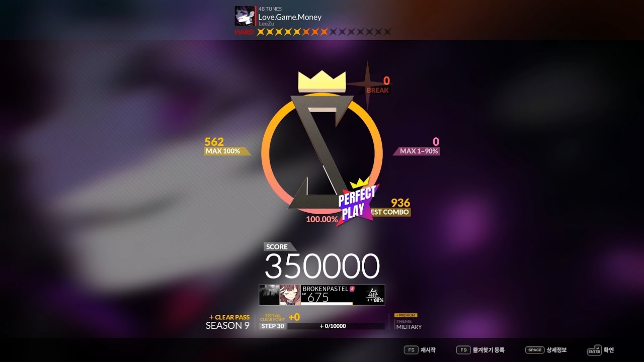 [DJMAX RESPECT V] Love.Game.Money 4B HD 8 - YouTube