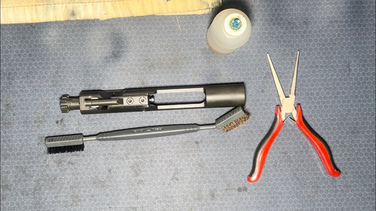 HOW TO CLEAN A AR-15 PART 1 Bolt Carrier Group BCG! - YouTube