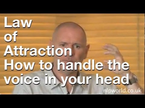 That Little Voice in Your Head - The Law of Attraction - YouTube