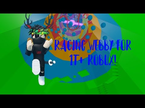 Racing Webby For 1T+ Robux!??! || Tower Of Hell || Roblox|| - YouTube