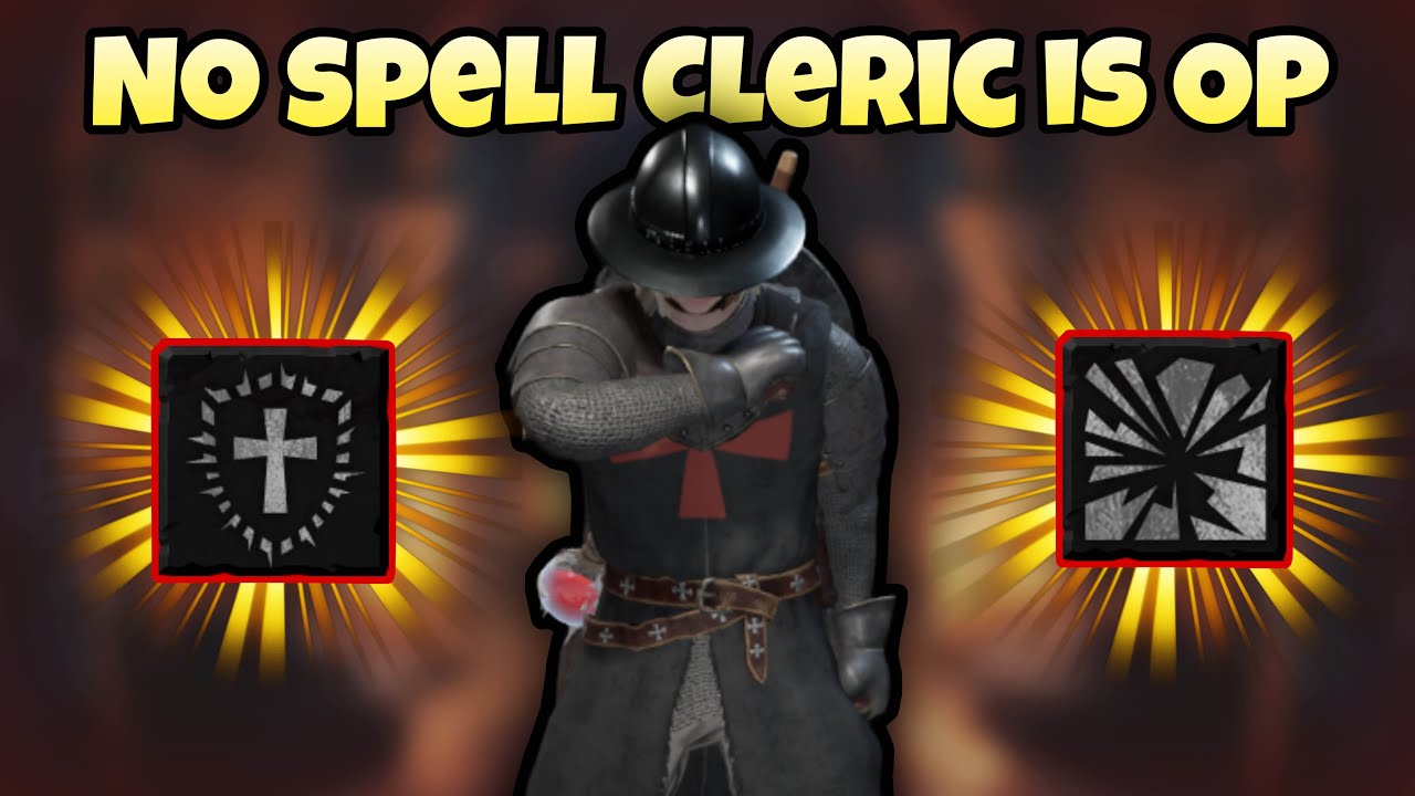 Essential No Spell Cleric Guide (The Most OP Build in Solos) | Dark and ...