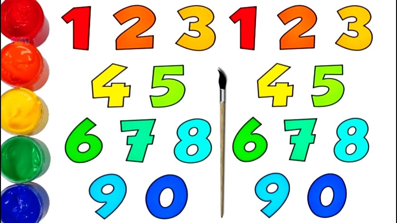 12345 learning for kids |Counting number |12345 kids song |हिन्दी अंक 1 ...