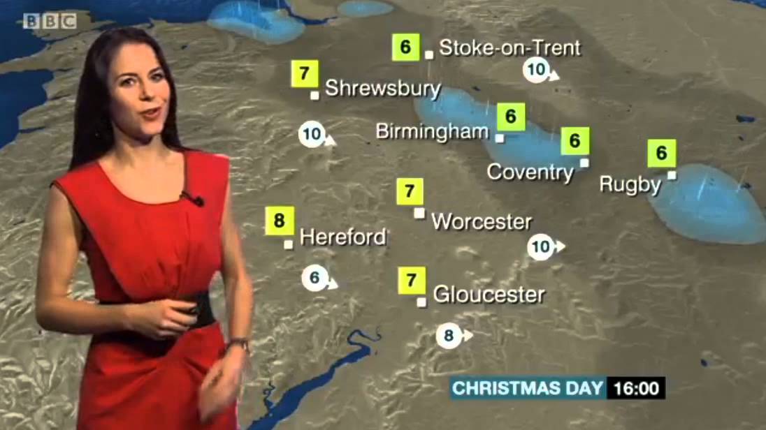 Kaye Forester BBC Weather 24/12/14 - YouTube