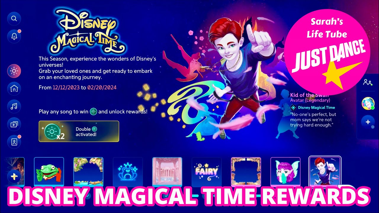 Just Dance 2024 | Season 1: Disney Magical Time | Season Rewards | I ...