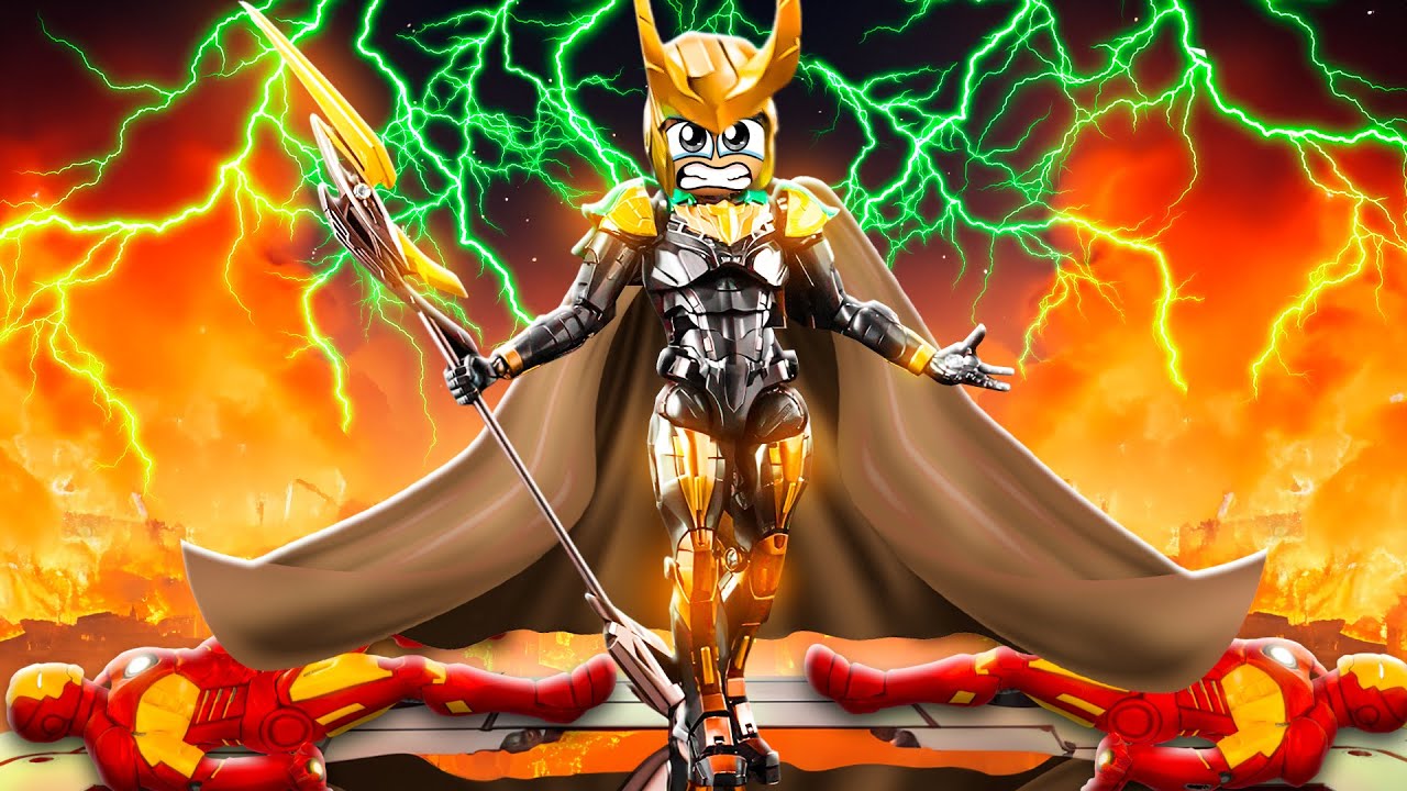 Unlocking the LOKI IRON MAN SUIT in ROBLOX WAR MACHINES - YouTube