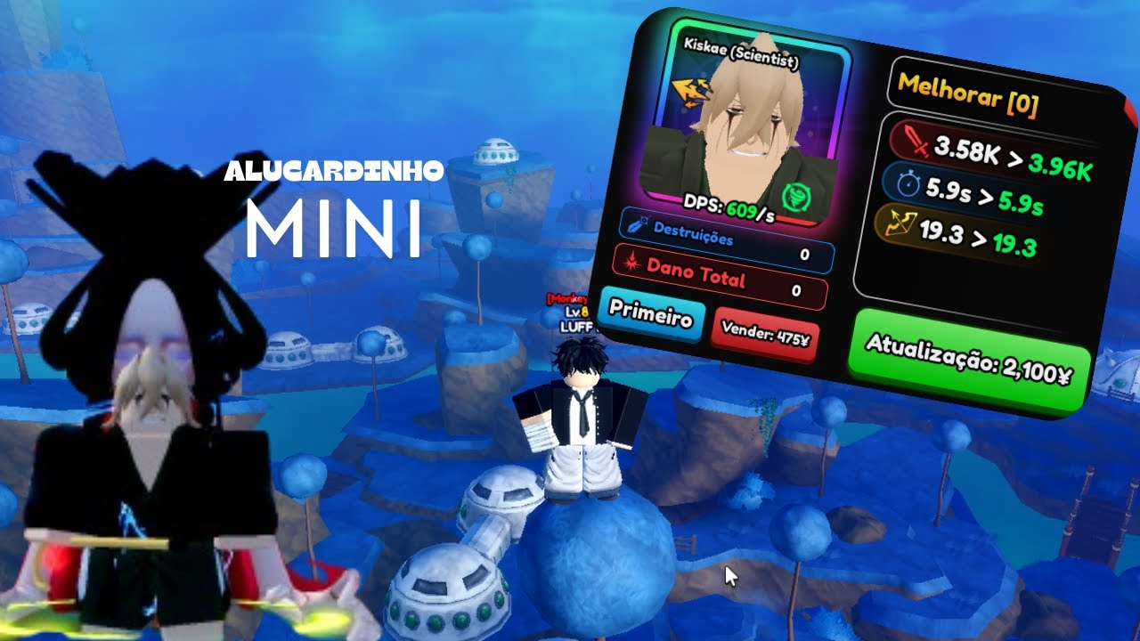 Anime vanguards show case kiskae! - YouTube