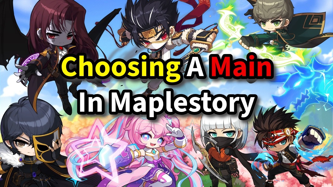 Best Way To Choose YOUR Main In Maplestory 2024 - YouTube