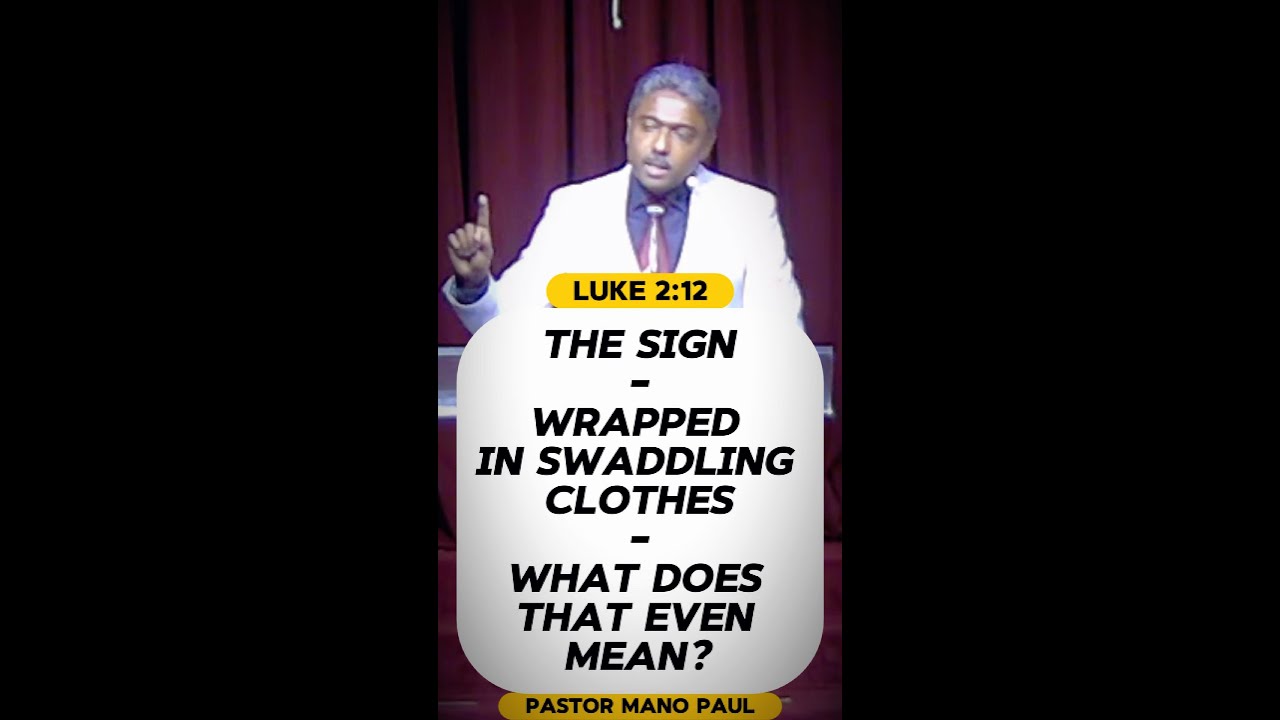 The Sign - Wrapped in Swaddling Clothes - What does that even mean ...