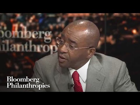 Strive Masiyiwa and Isis Nyong’o Madison | U.S.-Africa Business Forum | Bloomberg Philanthropies