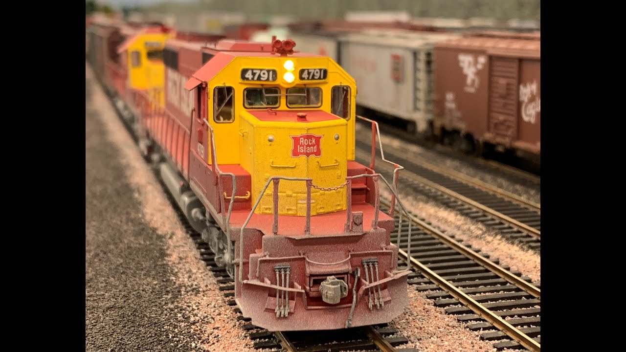 Remembering the Rock Island in HO Scale - YouTube