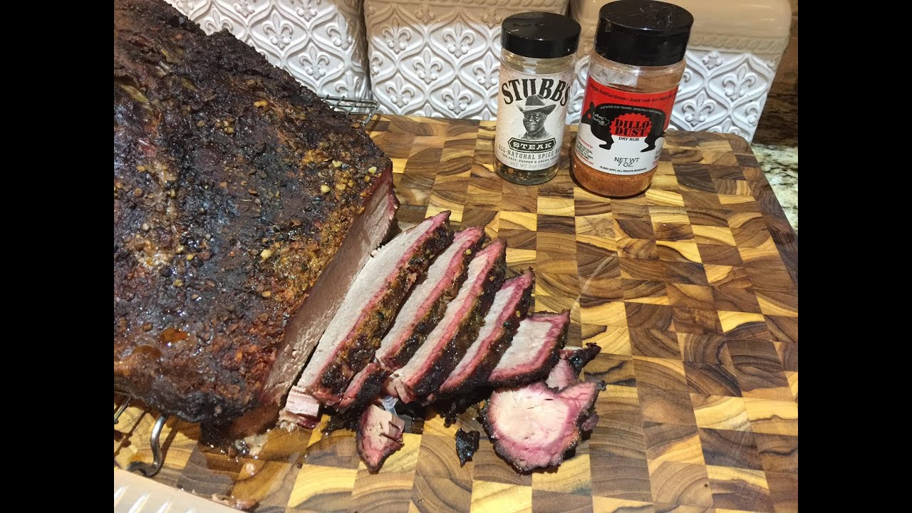 Tactical Brisket with Dillo Dust - YouTube