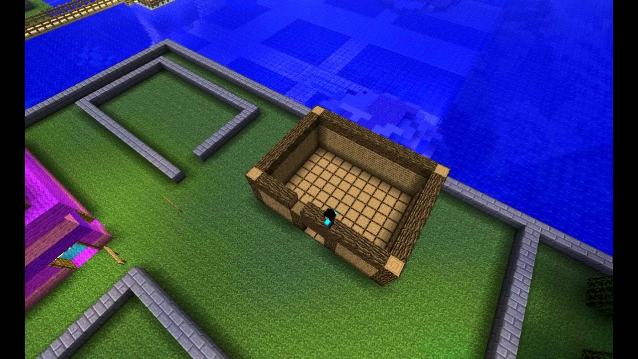 How to build a quick shop/house in Minecraft (TIme Lapse) [HD] - YouTube