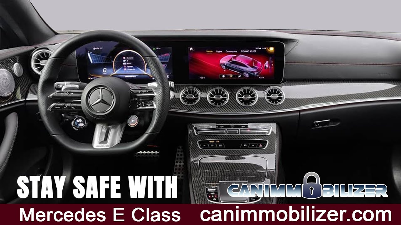 Can Immobilizier for a MERCEDES E CLASS | Keyless Go Anti Theft - YouTube