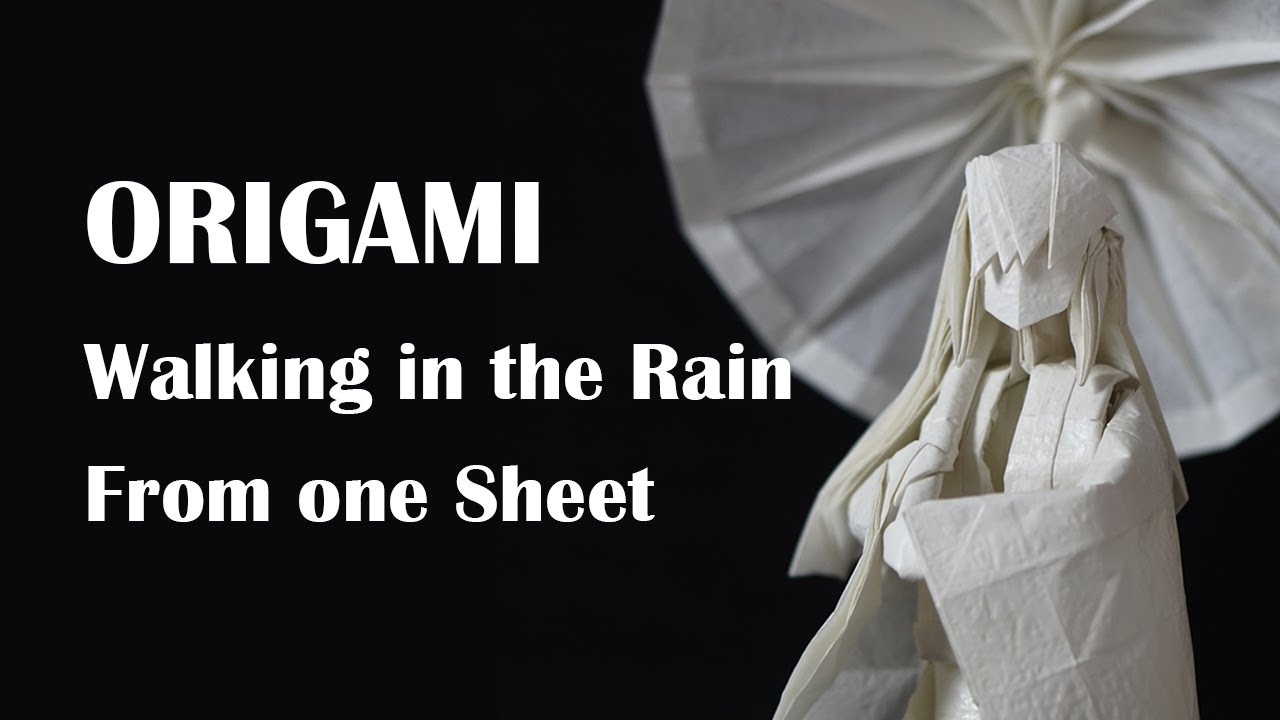 Origami Walking in the Rain Chen Xiao - YouTube