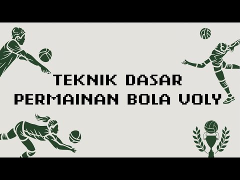 Teknik Dasar Permainan Voly 🏐 - YouTube
