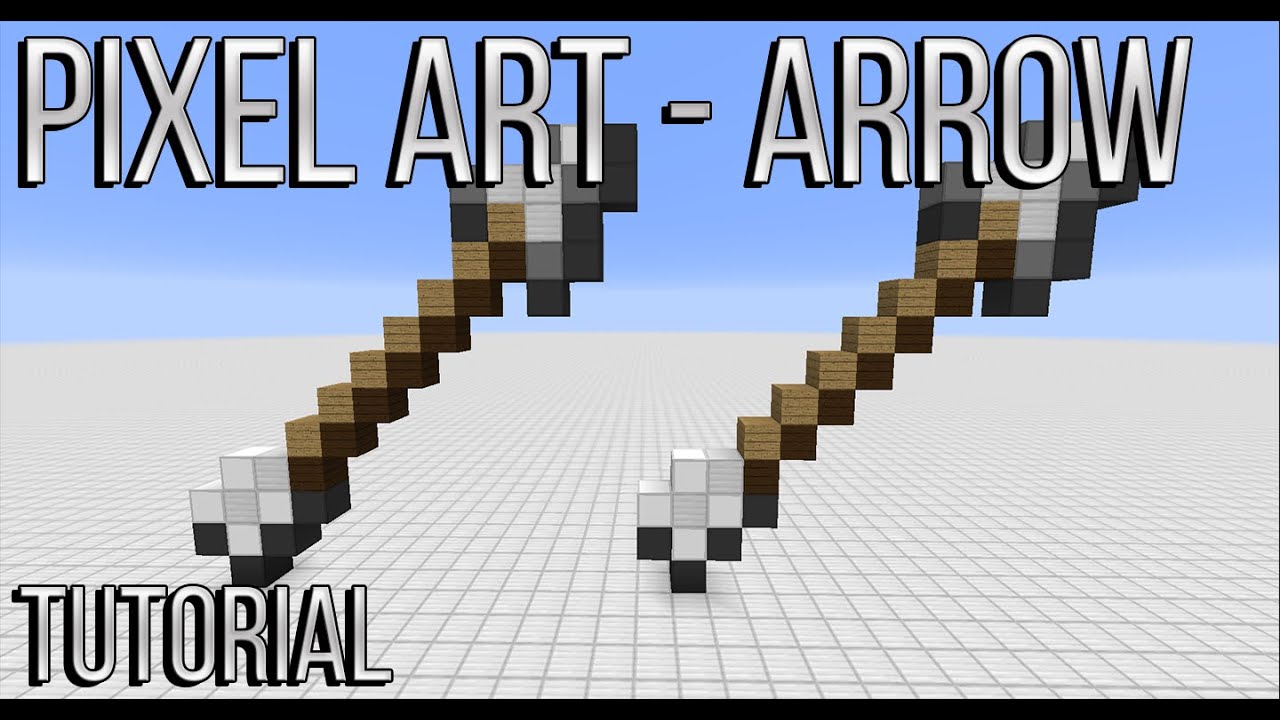 Let's do Pixel Art: Minecraft - Arrow - YouTube
