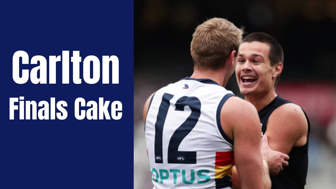 HOW TO MAKE A CARLTON FINALS CAKE - YouTube