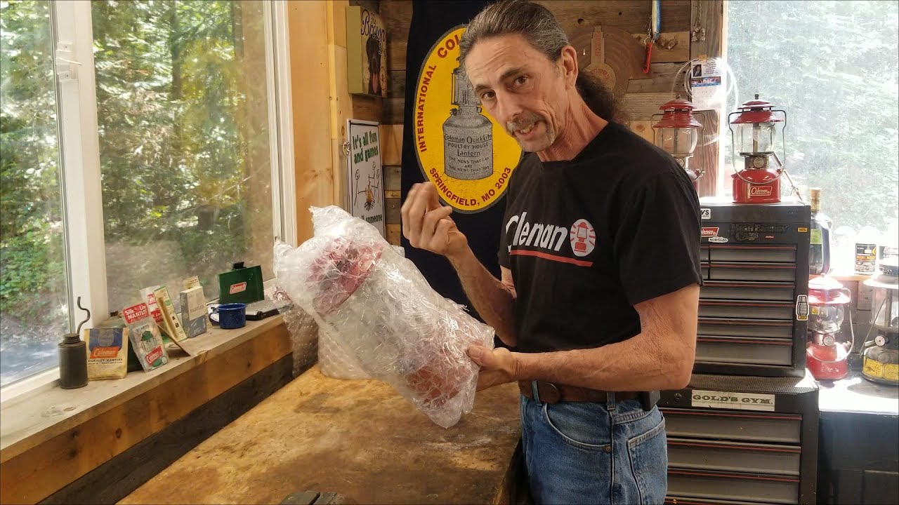 How to Pack a Coleman Lantern for Shipping - YouTube