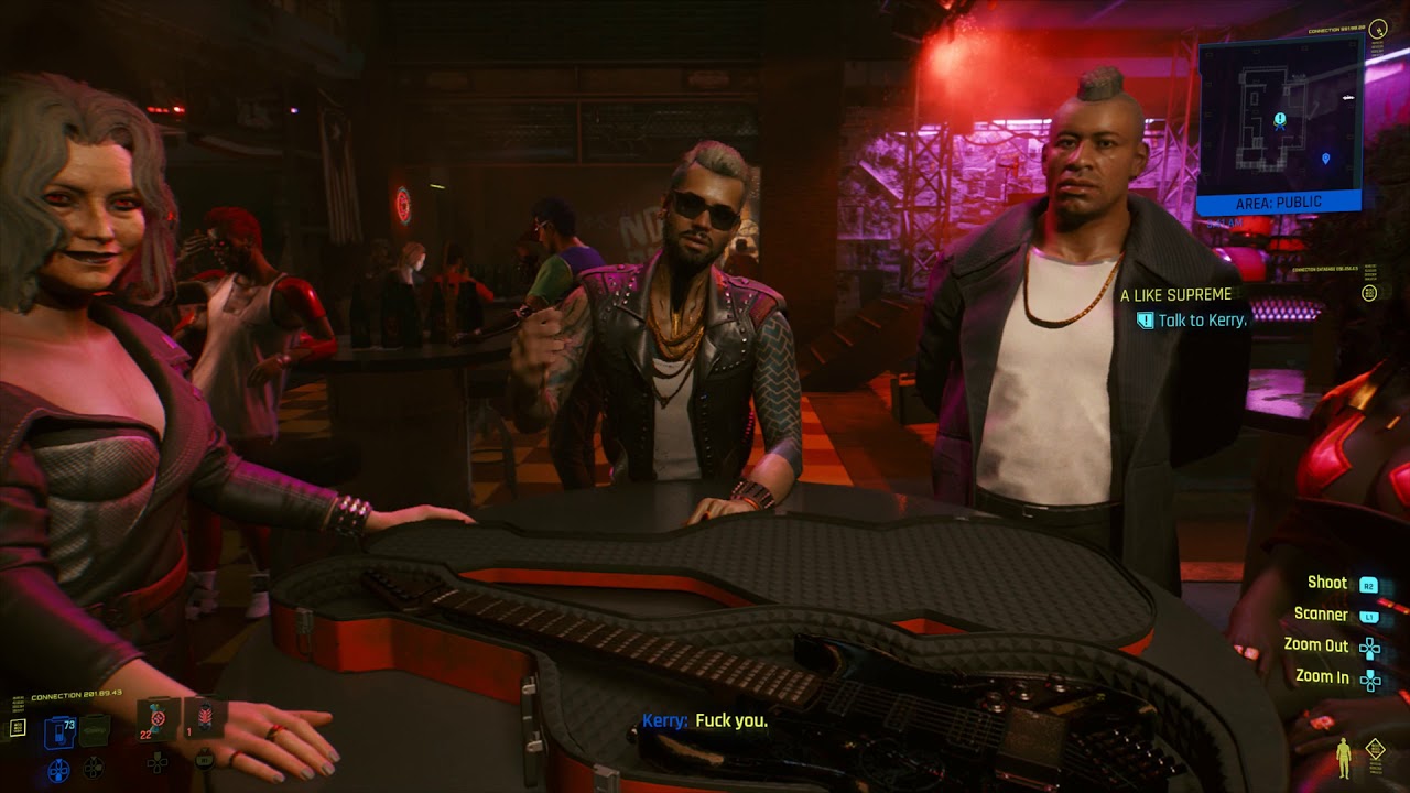 Cyberpunk 2077 A Like Supreme - Perform with Kerry - YouTube