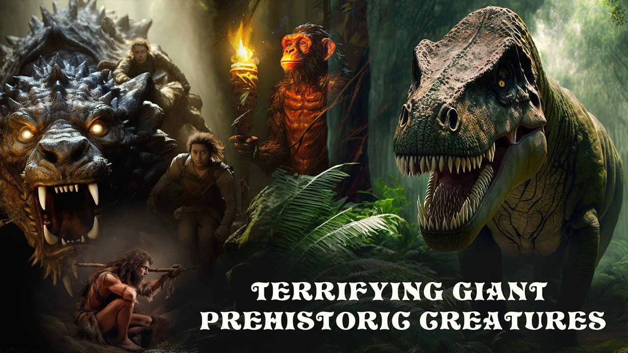 Terrifying Giant Prehistoric Creatures-Life movie - YouTube