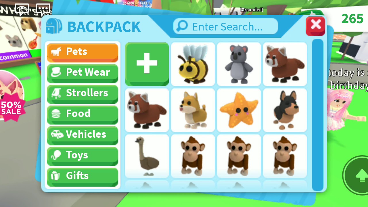 Seeing what people offer for starfish in adopt me - YouTube