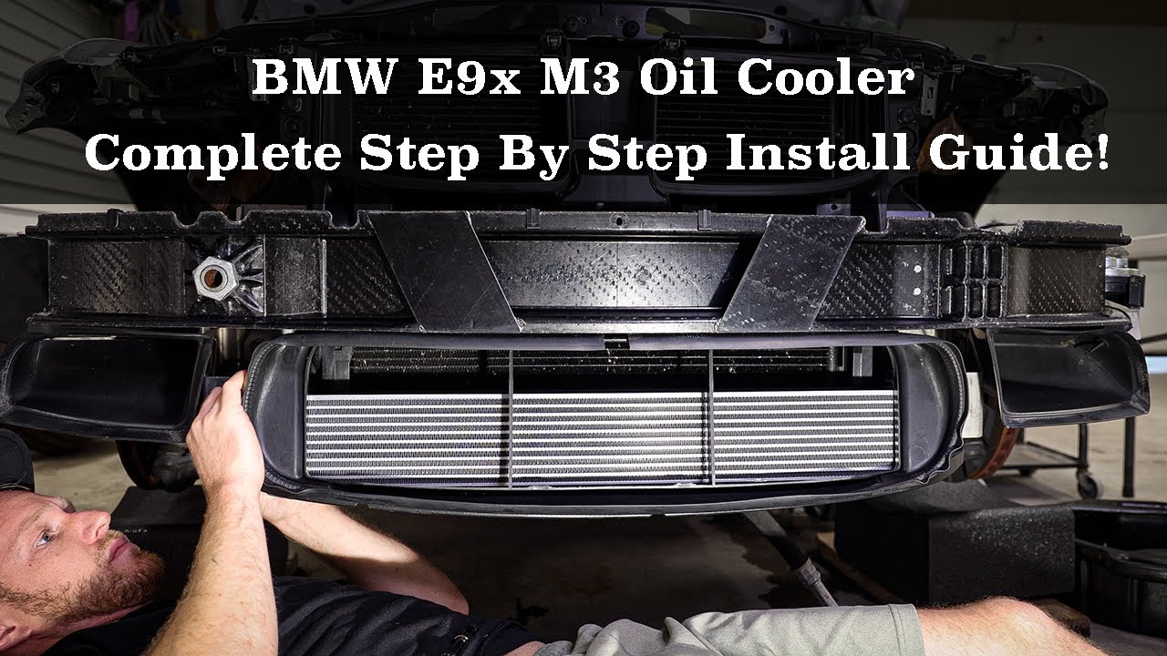 BMW E90 M3 Do88 OIL COOLER Upgrade! - YouTube