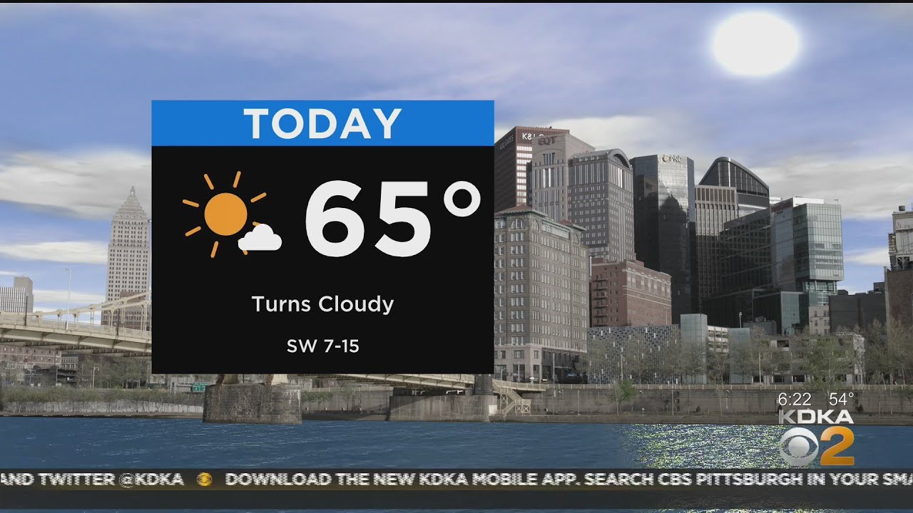 KDKA-TV Morning Forecast (11/20) - YouTube