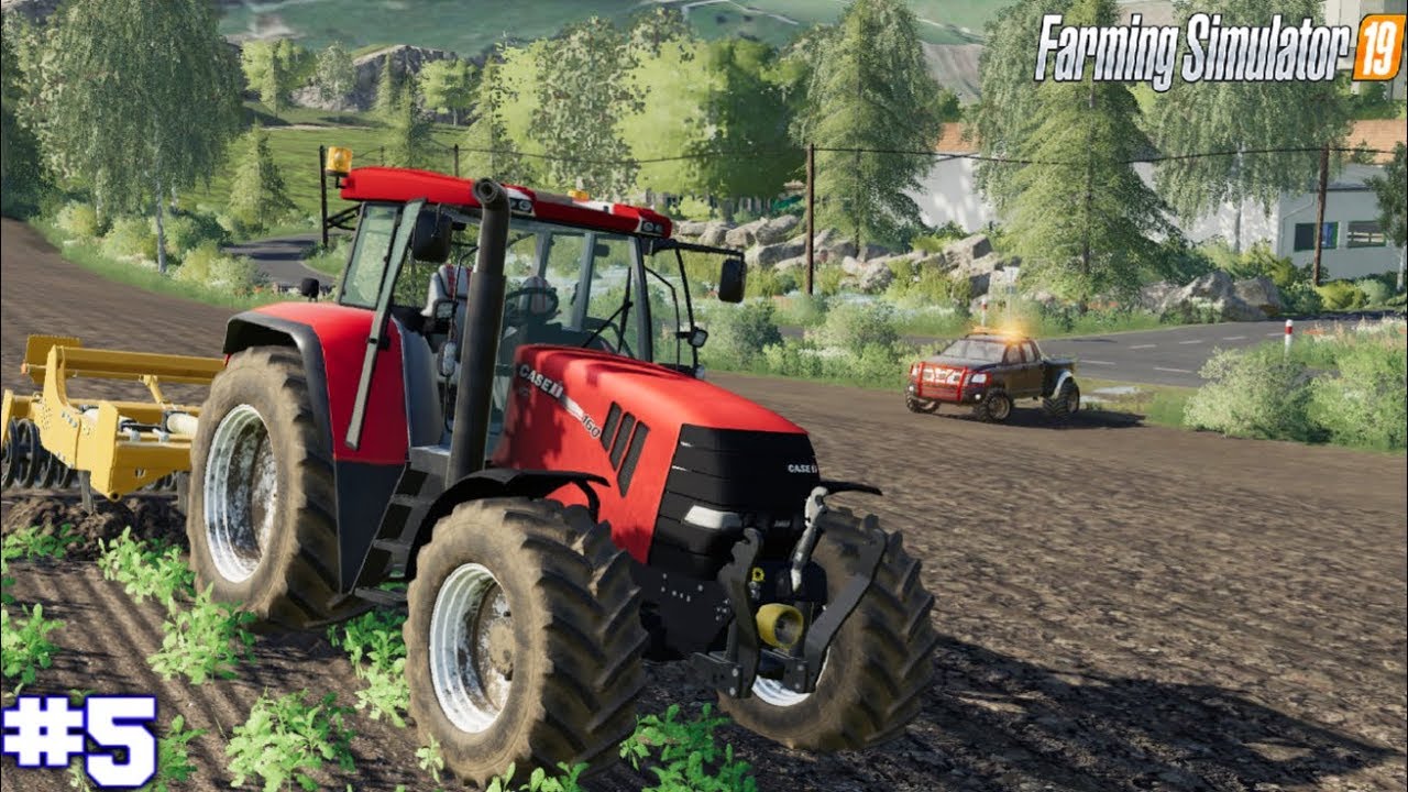 FS 19 - série nos cheats ( Map Française) - déchaumage - YouTube
