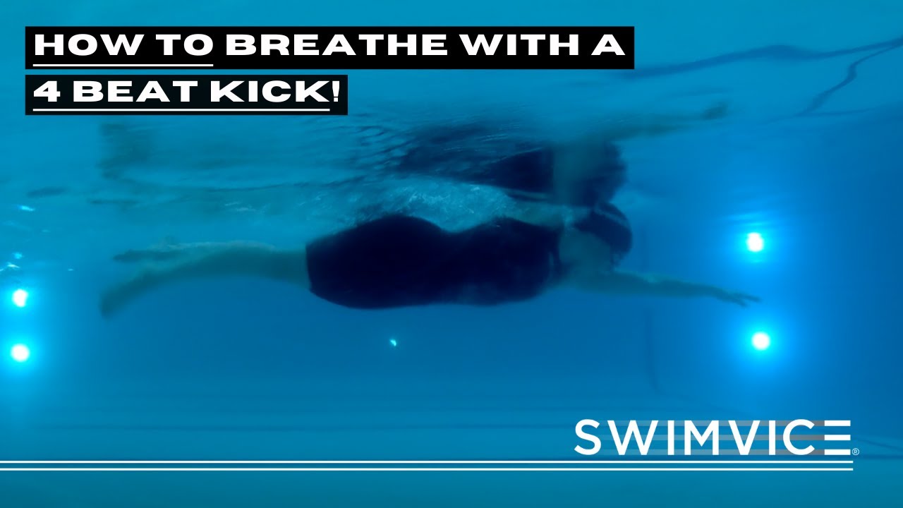 How to Breathe with a Four Beat Kick! | Freestyle | Swim Technique ...