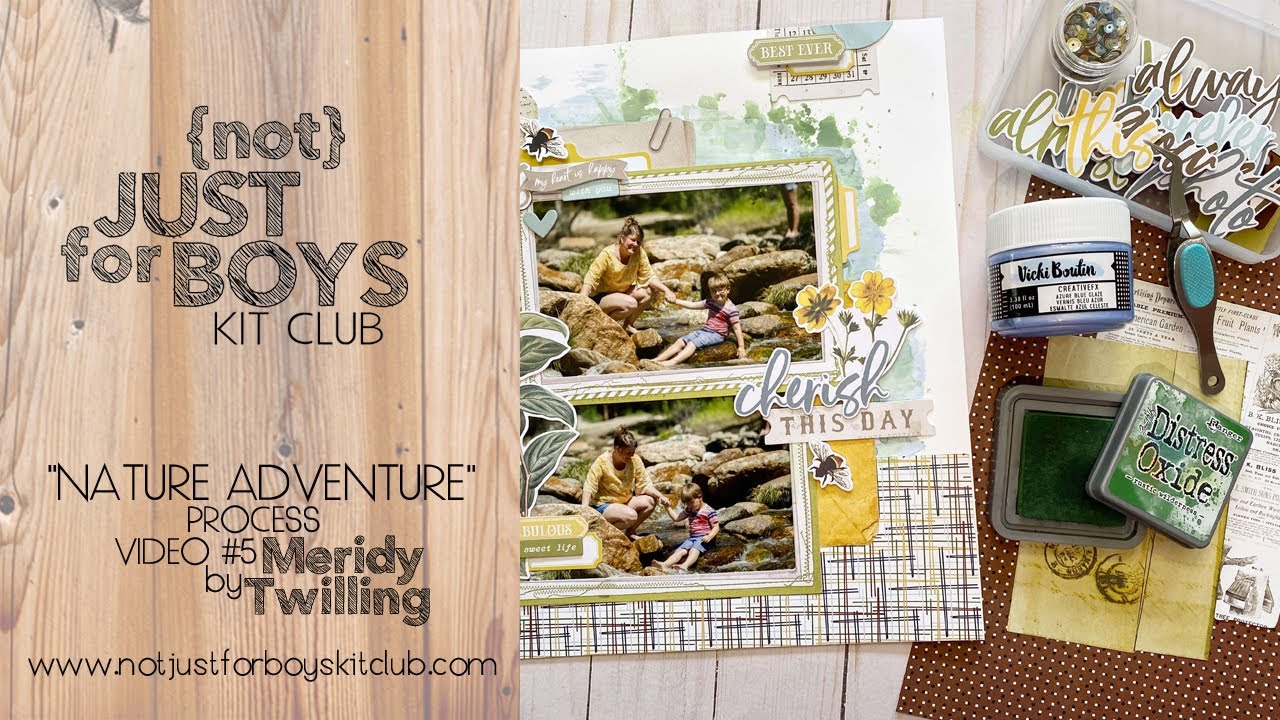 NJFB "Nature Adventure" Process Video #5 by Meridy Twilling - YouTube