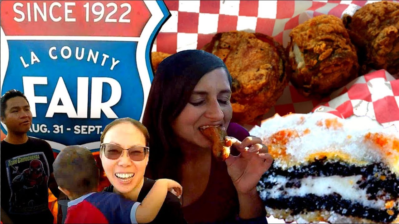 Snack Chat: Crazy Foods at LA County Fair | Food Review - YouTube