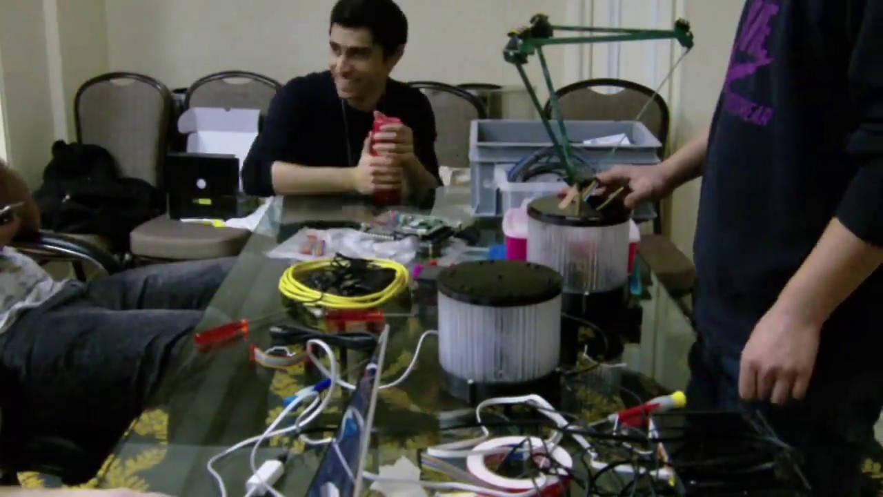 Pyramic and CompactSix demo build for ICASSP 17 - YouTube