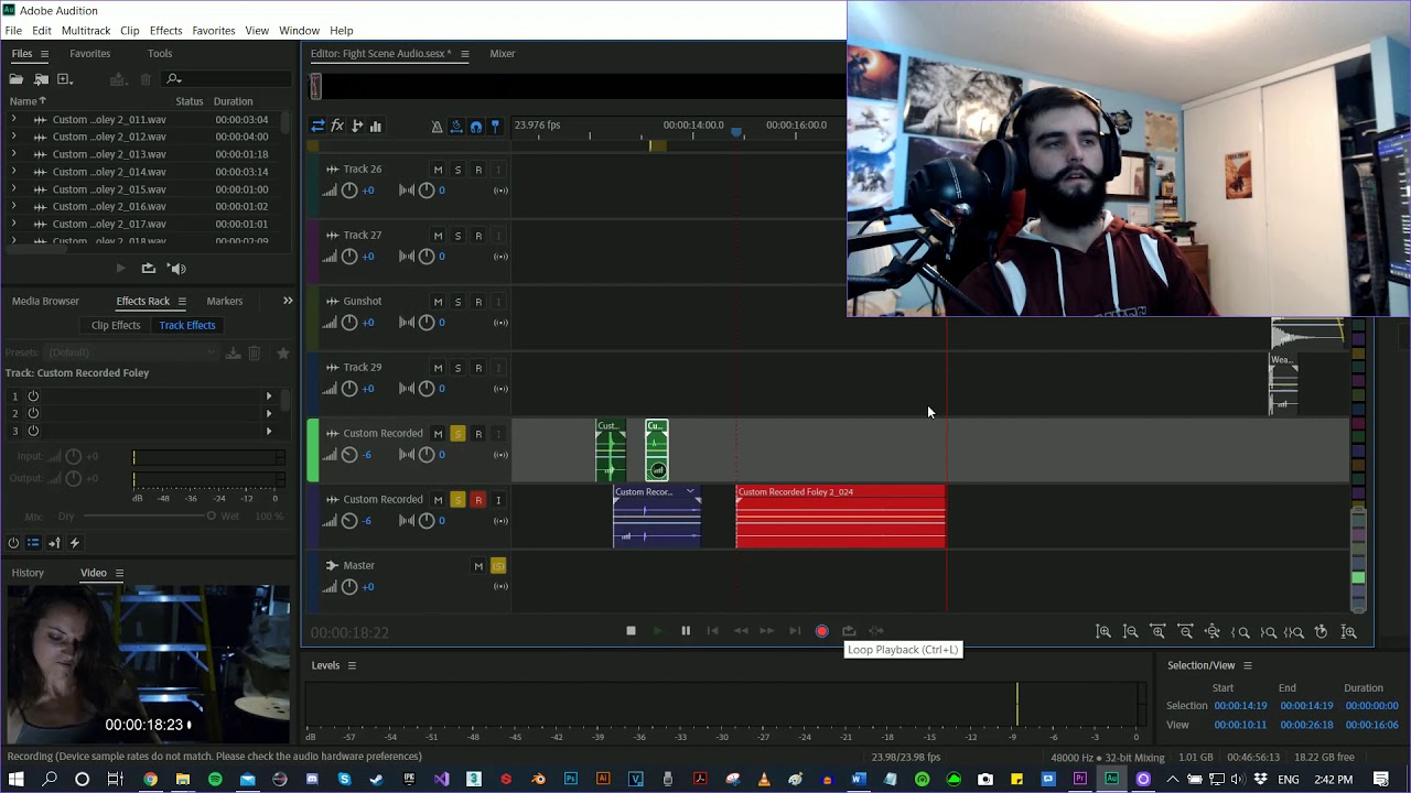 Making and Using Foley | Adobe Audition - YouTube