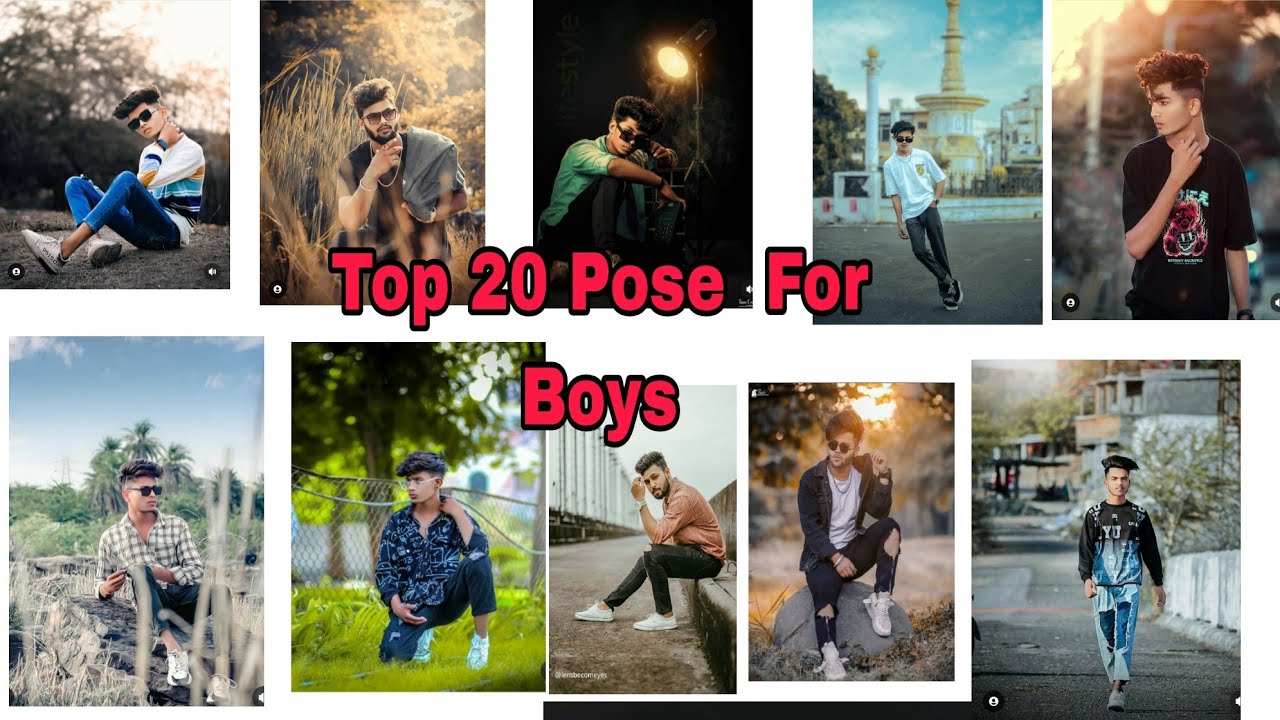 Top Photoshoot Pose boy || Best pose for boys || Photo pose for boys ...