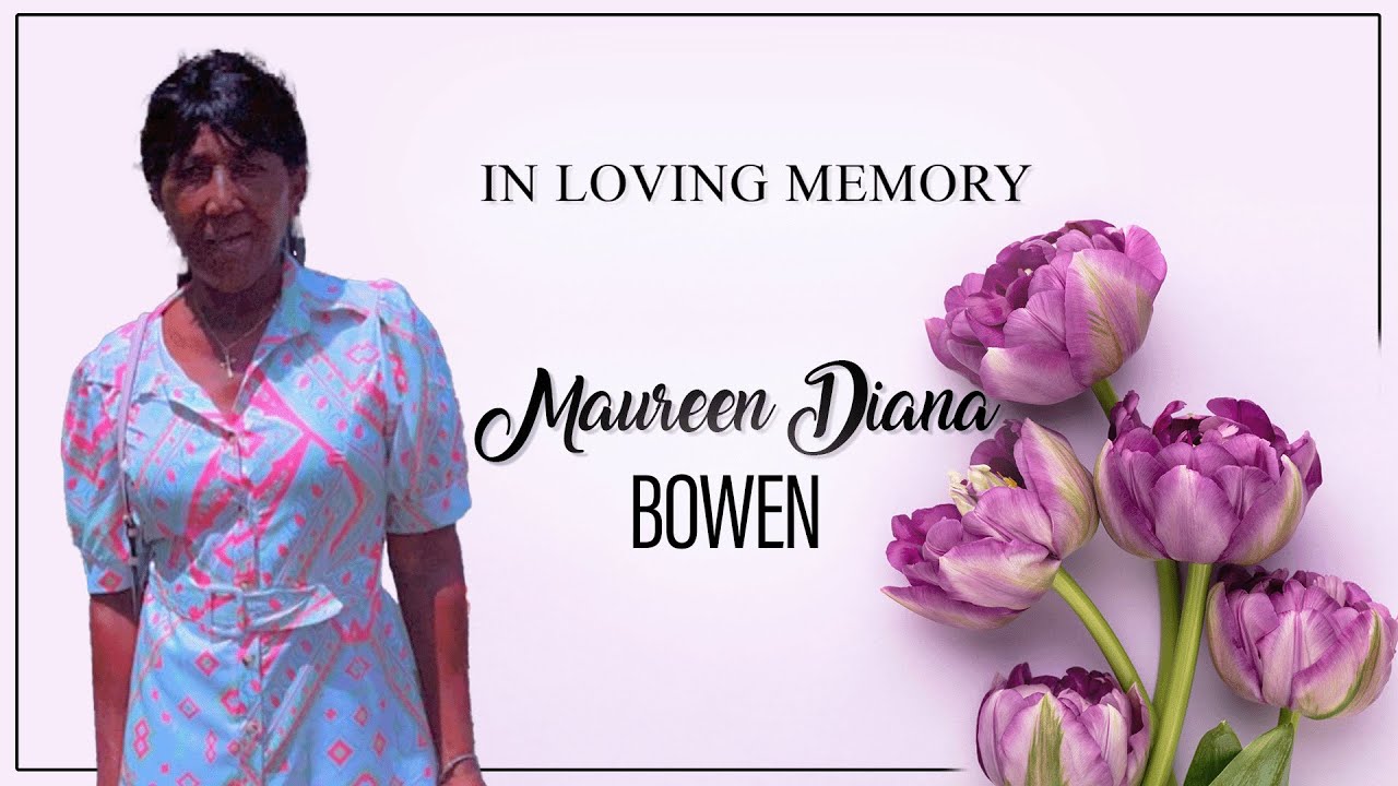 Celebrating the Life of Maureen Diana Bowen - YouTube