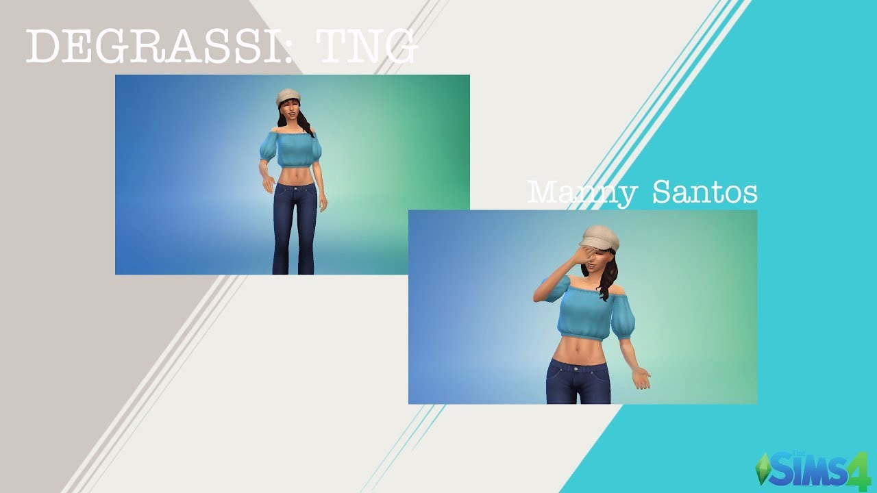 Degrassi: The Next Generation {The Sims 4 CAS - Manny Santos} - YouTube