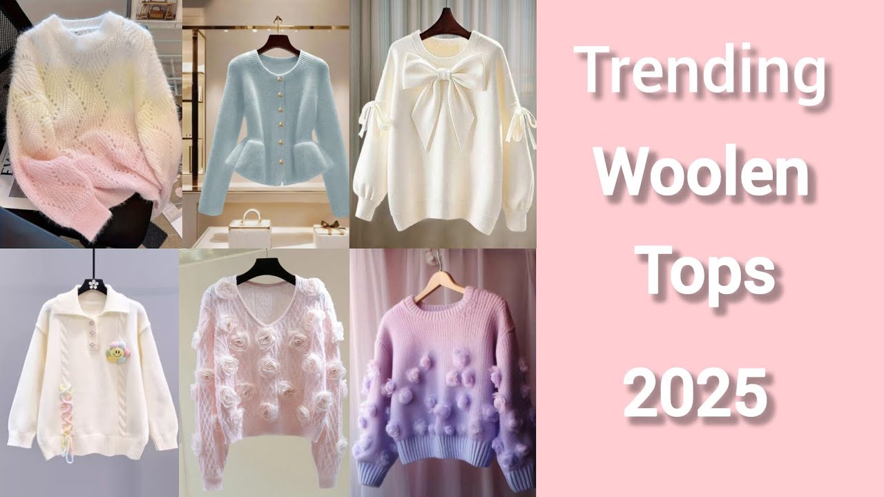 Latest Woolen Top Designs for Winter 2025 | Trendy & Stylish - YouTube