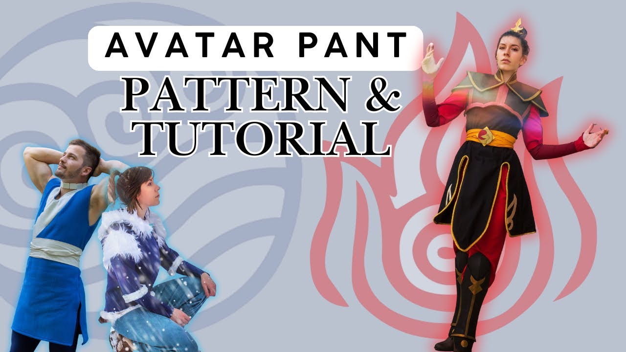 Avatar ATLA Pant Tutorial and Pattern Cosplay How To DIY - YouTube