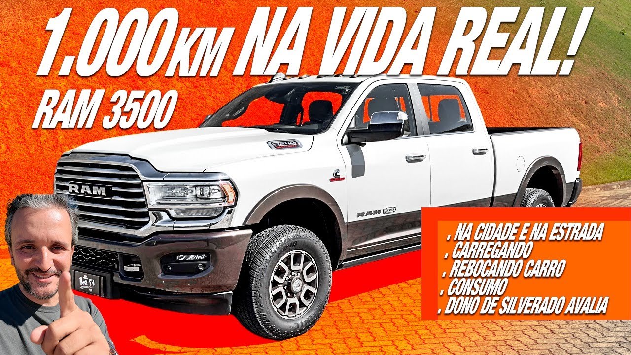 Testamos a picape mais capaz do Brasil. Ram 3500 no dia a dia do Brasil ...