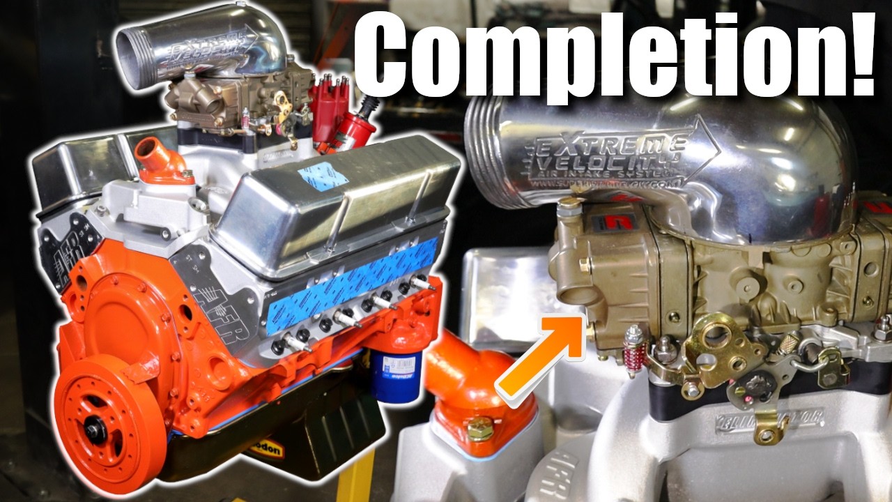 How To Build a 600HP 350 Small Block Chevy Engine (Ep. 3) - COMPLETE ...