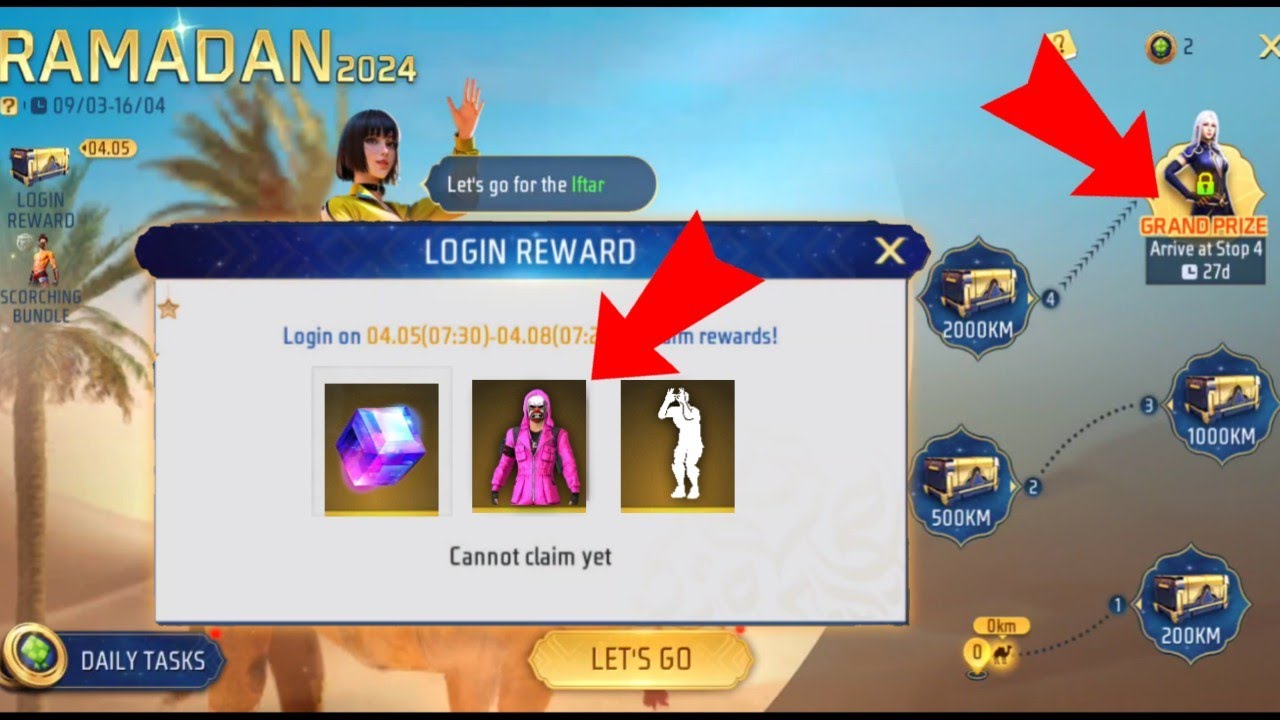 FREE FIRE RAMADAN EVENT FULL DETAILS | FREE FIRE NEW EVENT | - YouTube