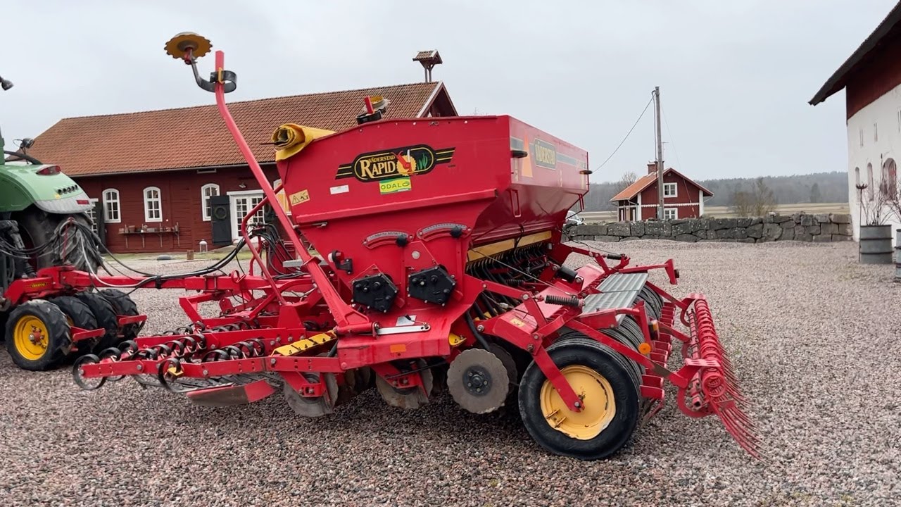 Köp Kombisåmaskin Väderstad Rapid 400c super på Klaravik - YouTube