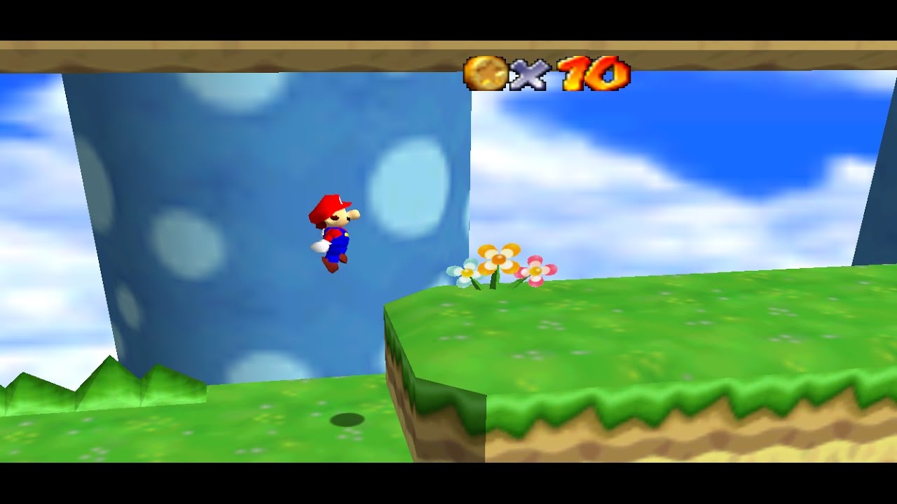Super Mario Run 64 Glitch - YouTube