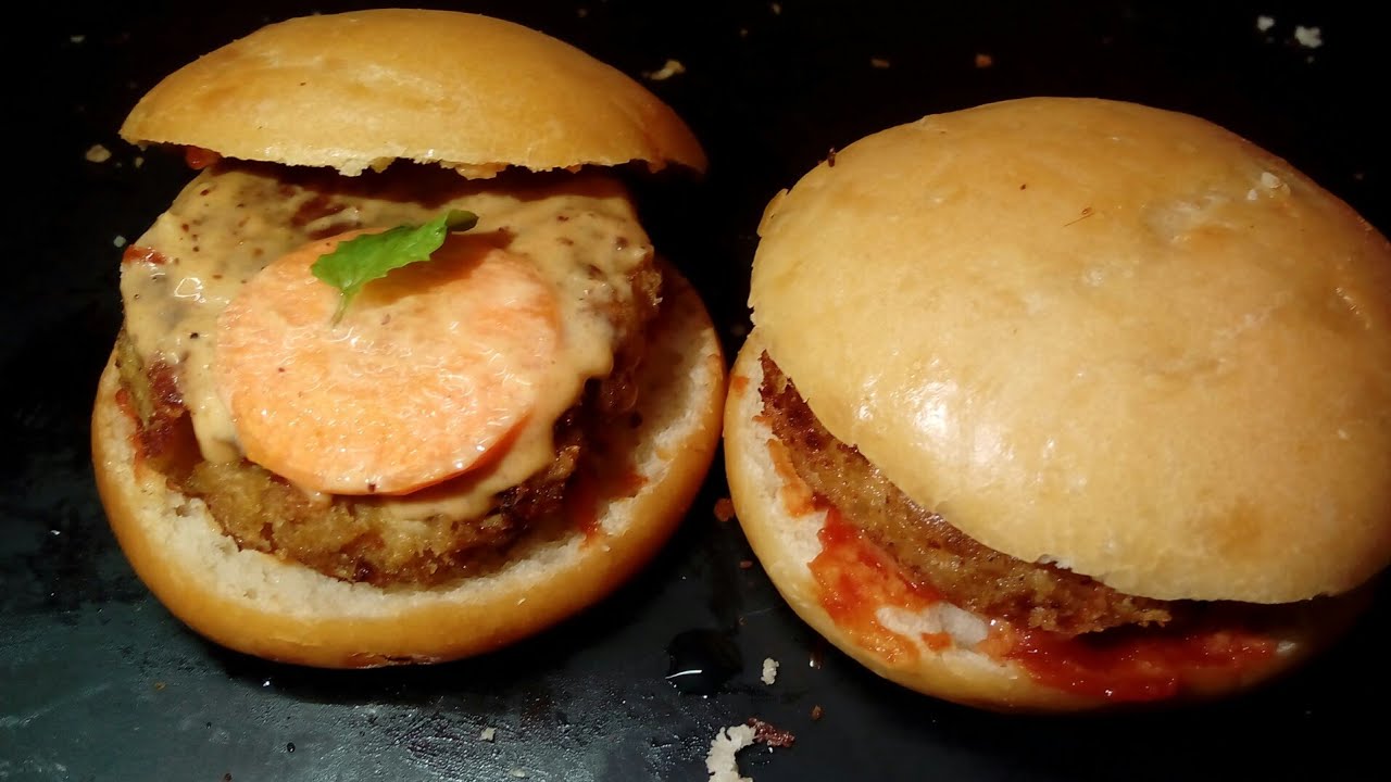 Burger without cheese|| সুপার সফট বান রেসিপি ||Iras vlog and cooking ...