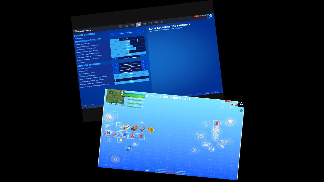 *BEST* HUD Layout and Settings for iPad 7th gen [Fortnite Mobile] - YouTube