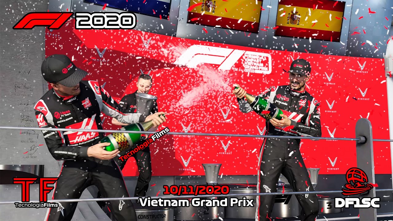 F1 2020 Online | SORDOS - DF1SC | Gran Premio de Vietnam | 11/10/2020 ...