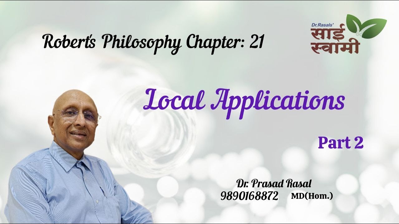 Robert's Philosophy: Chapter 21: Local Applications: Part 2 - YouTube